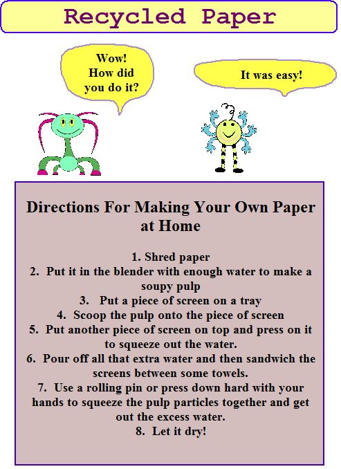 Second Grade || Making Paper